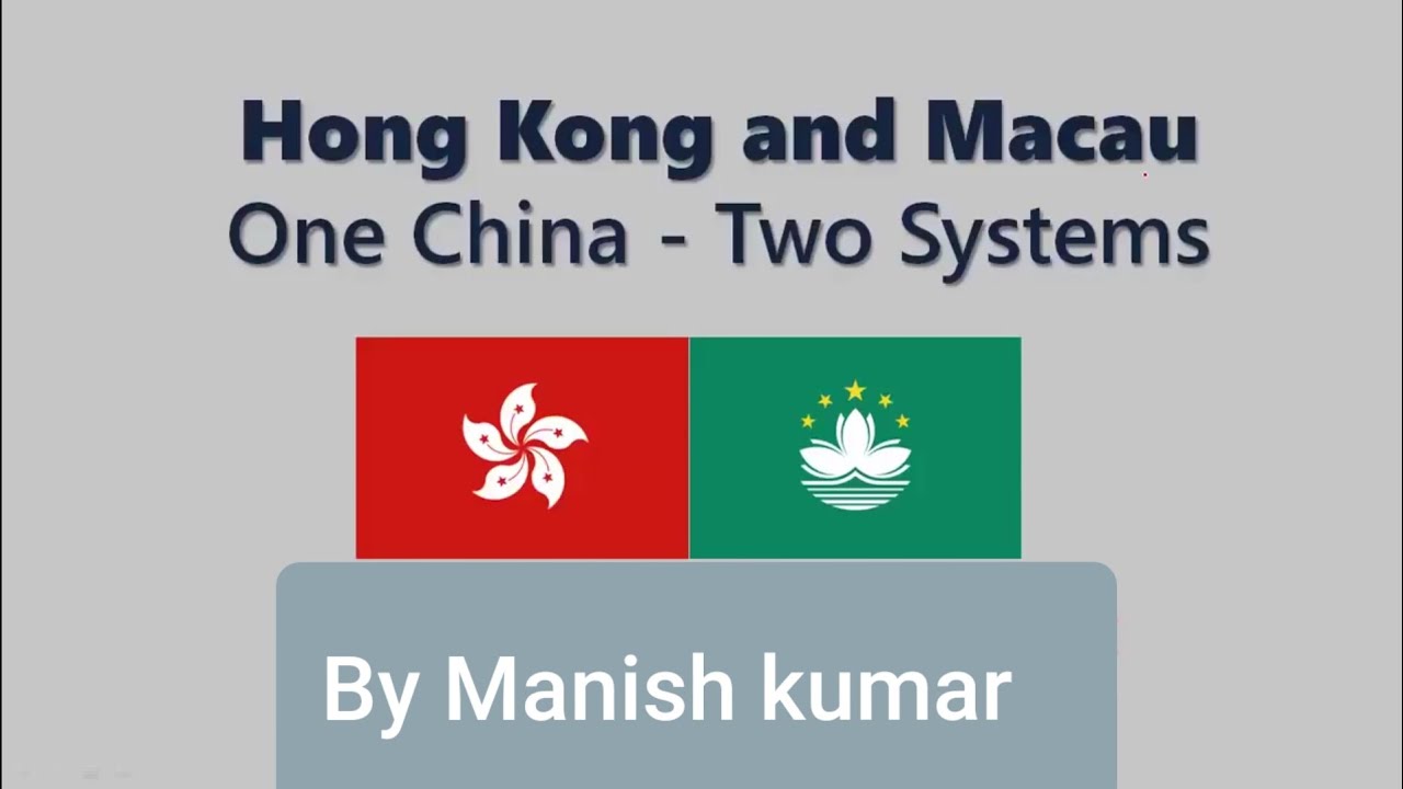 Hong kong and mocau one china - Two system - YouTube