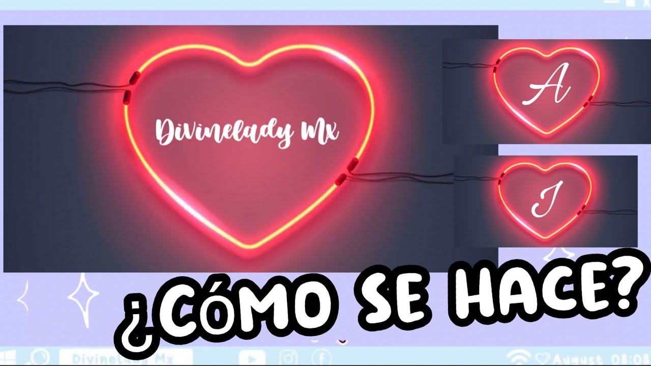IMAGEN DE CORAZÓN CON LETRA - COMO SE HACE? - TENDENCIA EN FACEBOOK ...