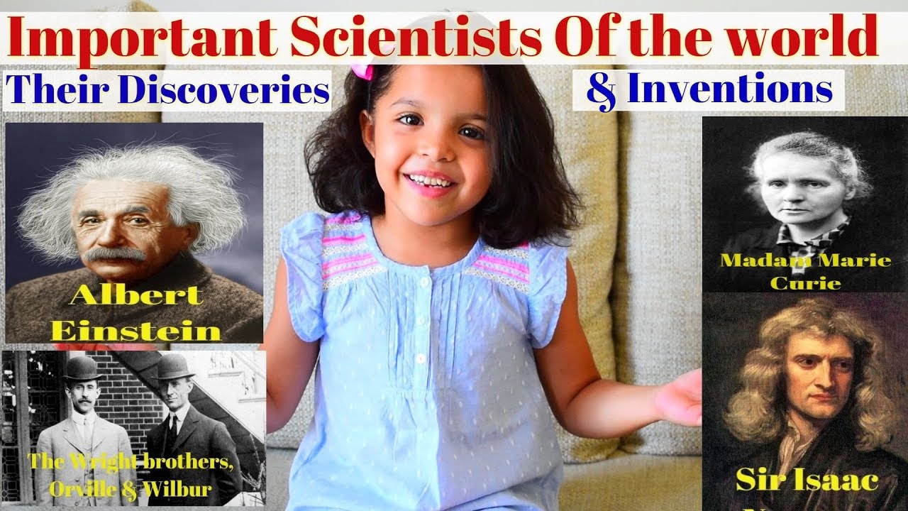Part 2 -GK for Kids-4-10 yrs | Names of Most Important Scientists of ...