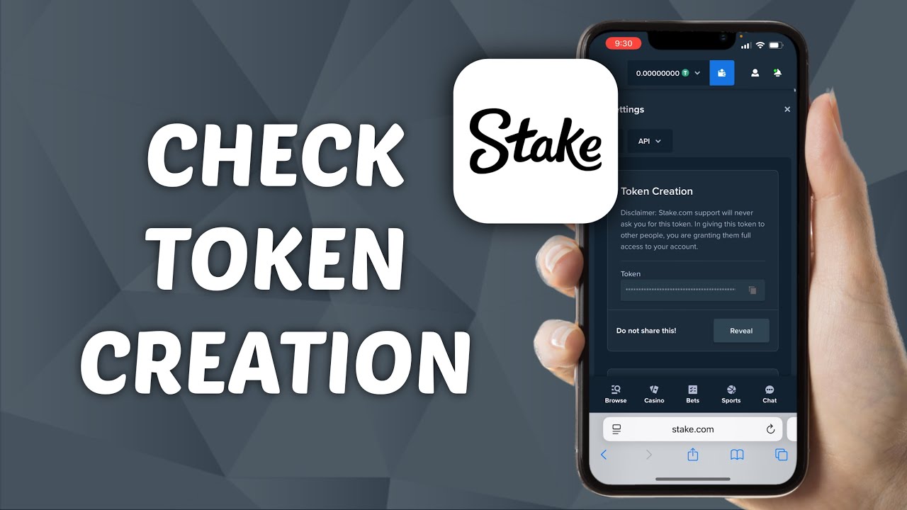 How to Check Token Creation on Stake - YouTube