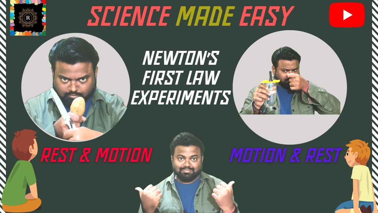 "Science made easy: Try this Newton's First Law experiment at home ...