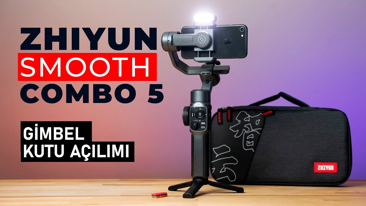 ZHIYUN Smooth 5 Combo Kutu Açılımı - YouTube