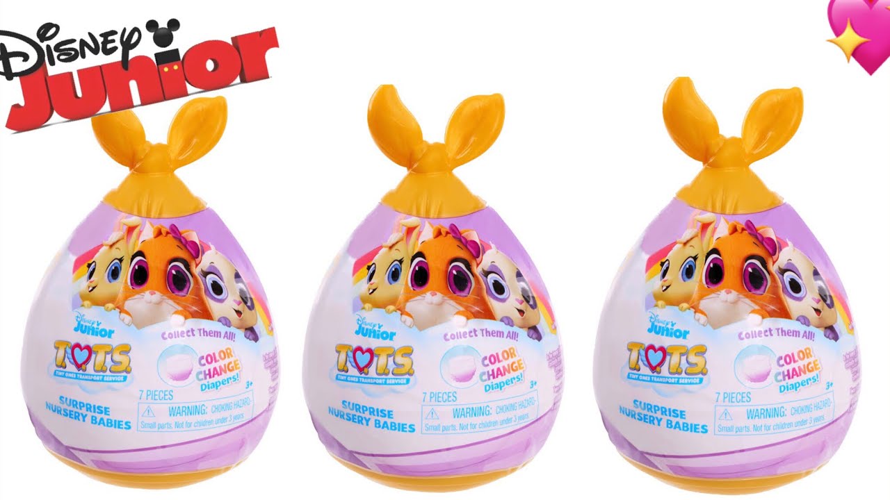 NEW Disney Junior T.O.T.S. TOTS Surprise Nursery Babies Toy Opening ...
