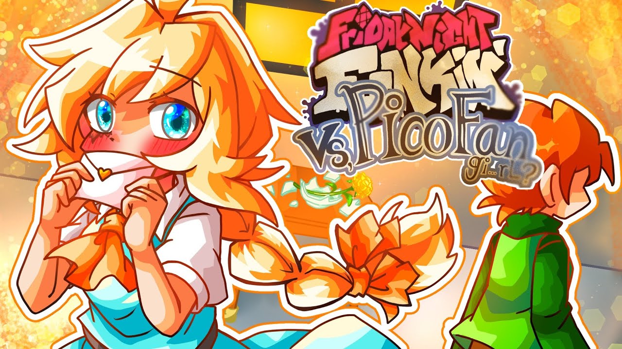 Friday Night Funkin' Vs Pico Fangirl Full Week Mod! - YouTube