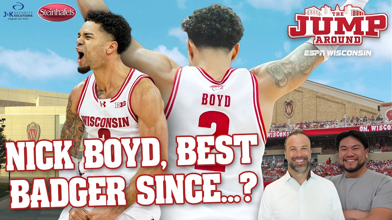 LIVE: NICK BOYD IS THAT DUDE...The Best Wisconsin Badgers Transfer EVER ...
