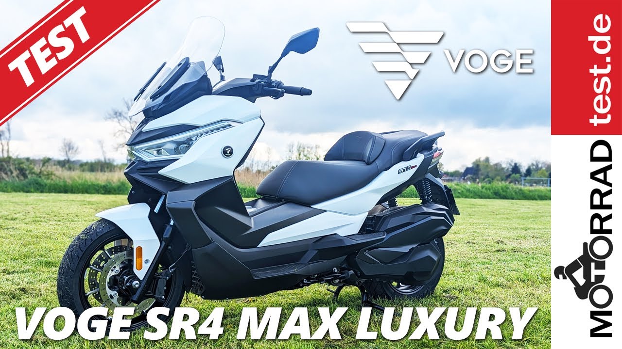 Voge SR4 Max Luxury | Test (deutsch) des neuen Luxus GT-Rollers mit 34 ...