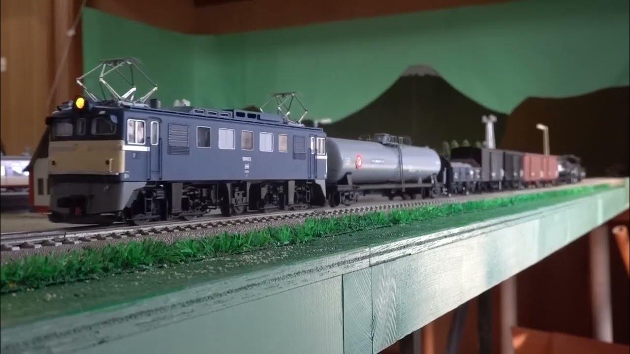 【16番(HO)】ED62牽引・飯田線貨物列車 - YouTube