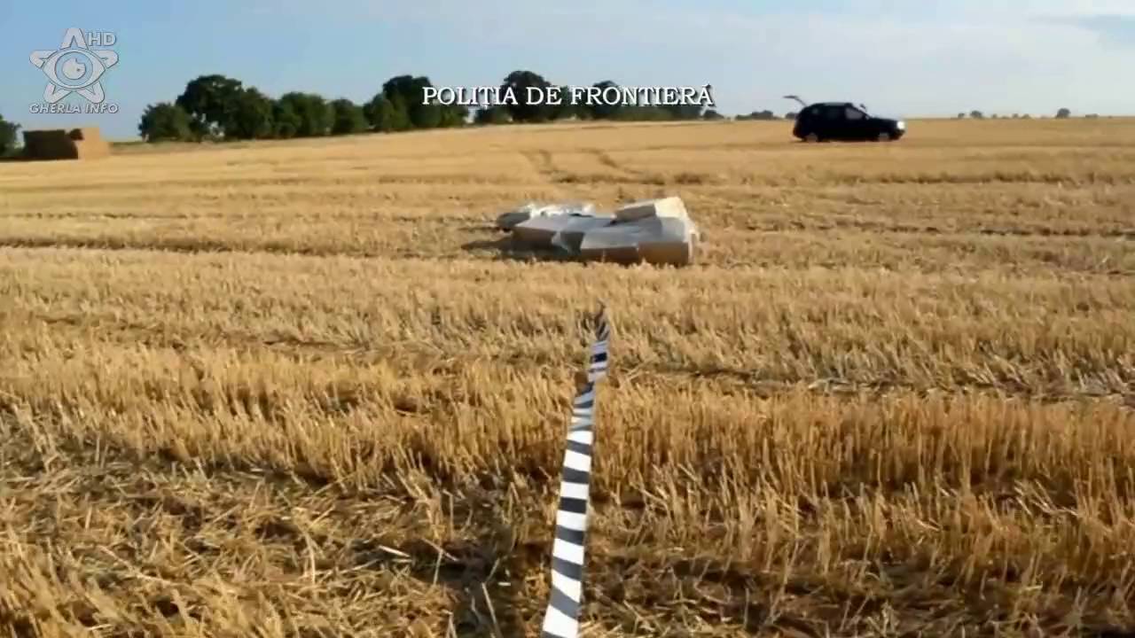 Contrabanda tigari cu deltaplanul - YouTube