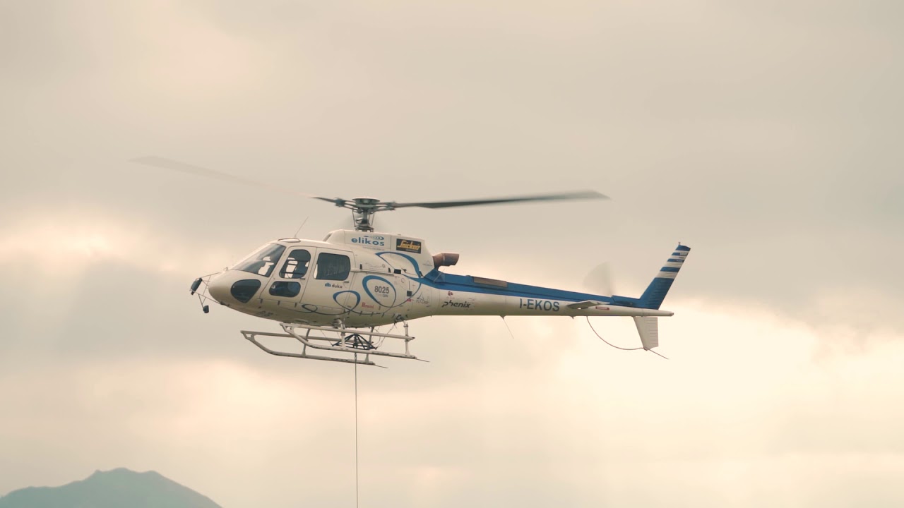 Elikos Helicopter Service Dolomites Italy - YouTube