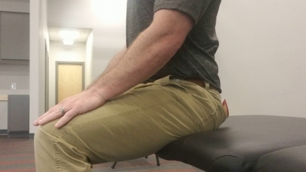 Slouch-Overcorrect in sitting - YouTube