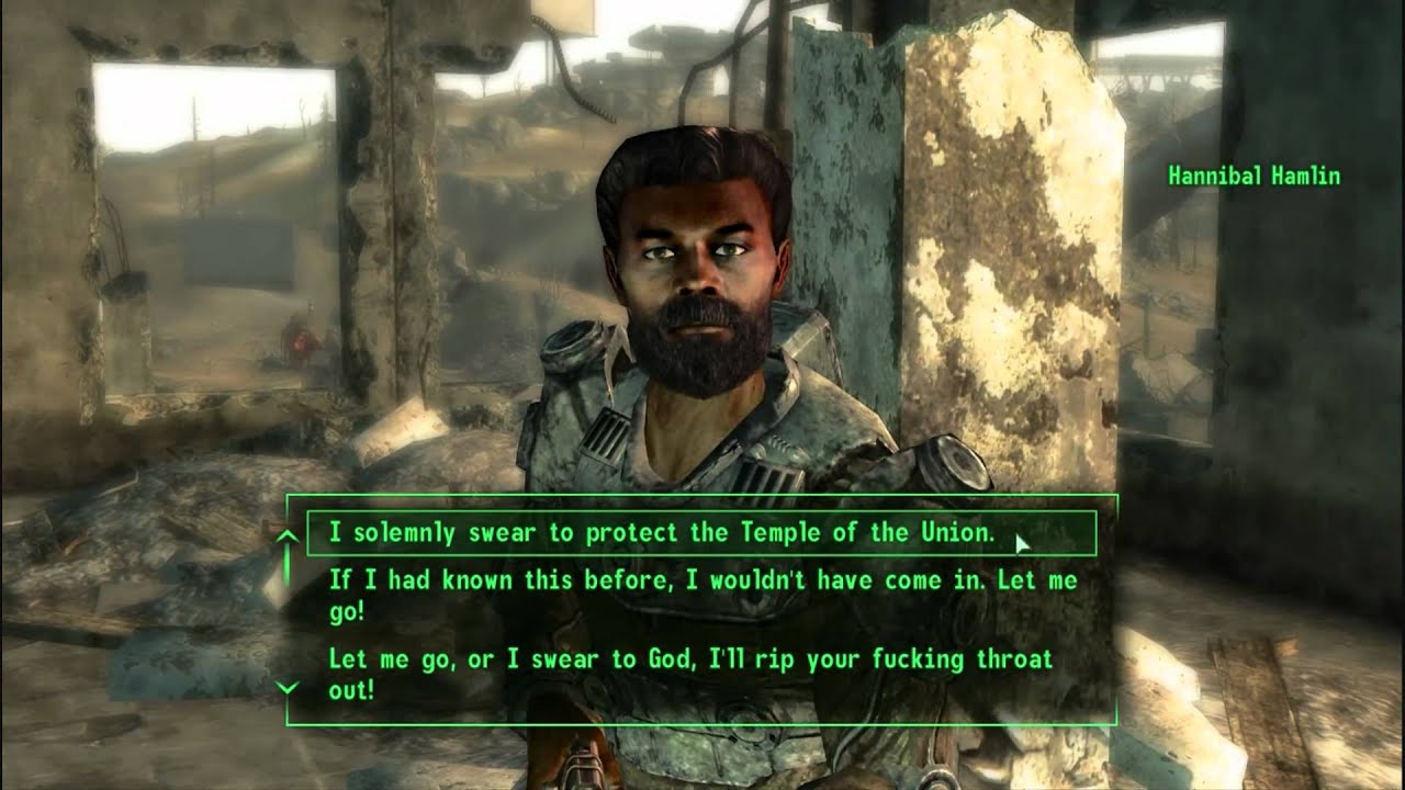 Fallout 3 The Temple of The Union - YouTube