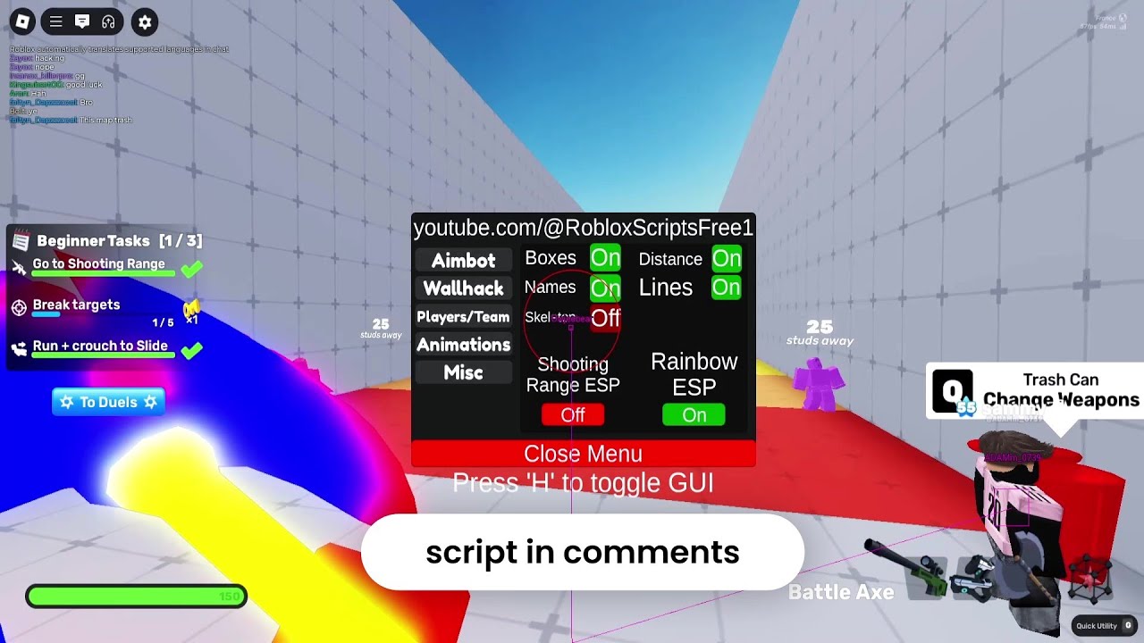 [BEST] Rivals Script Aimbot, ESP, Fly Hack (Mobile & PC) - YouTube