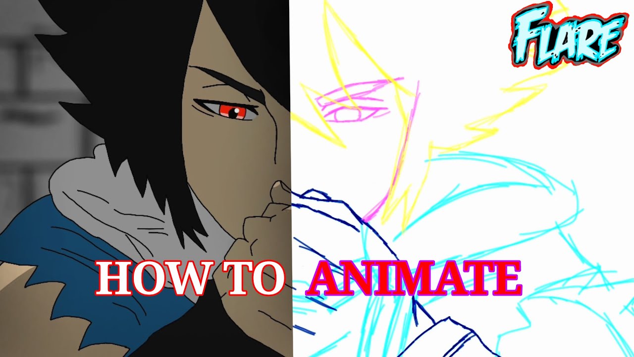 "FLARE" Animation Process (FlipaClip) - YouTube