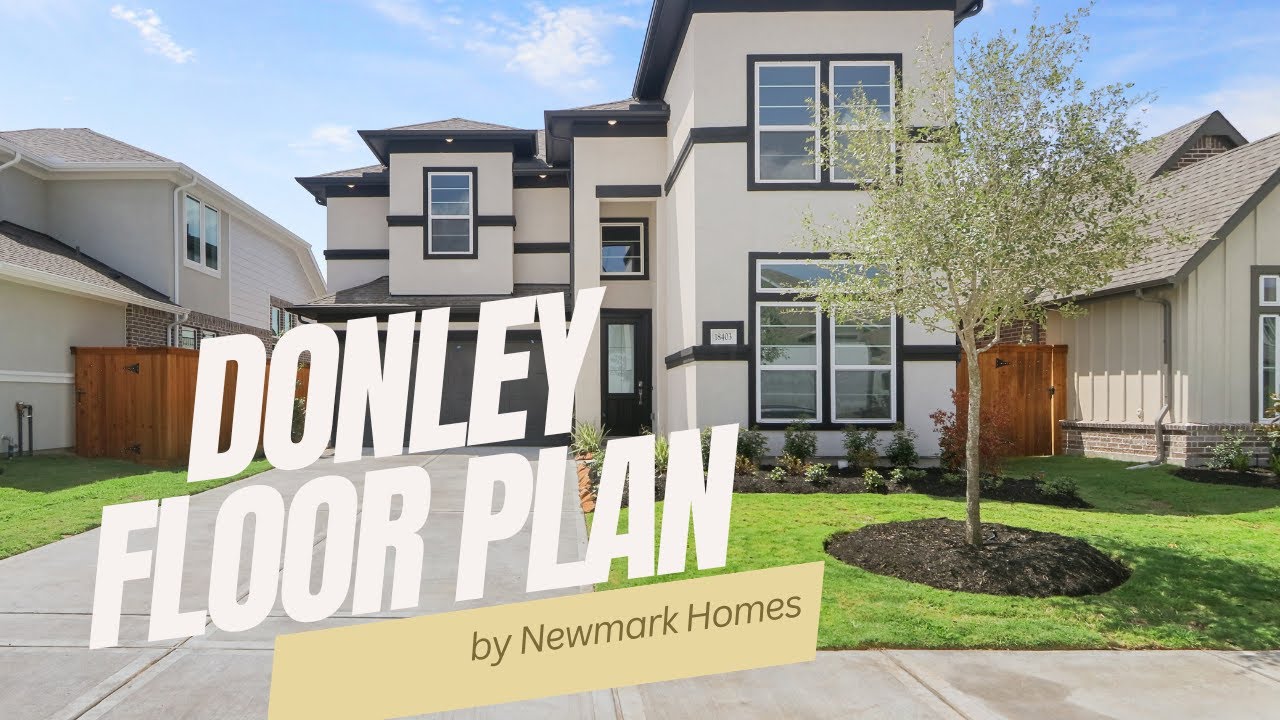 The Donley Floorplan by Newmark Homes - YouTube