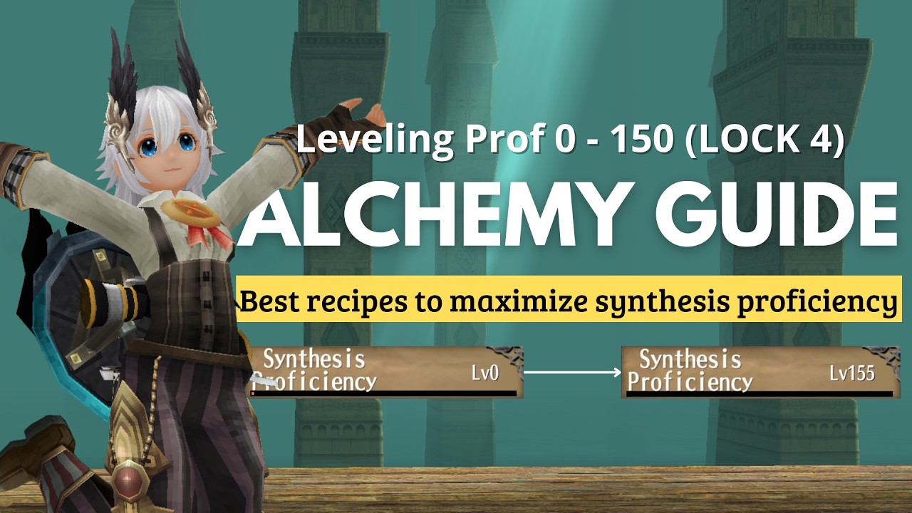 TORAM Online: Alchemy Guide & Fast Proficiency Leveling! - YouTube