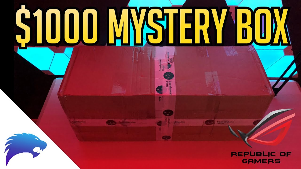 Unboxing $1000 Mystery Gift Box from ASUS ROG! - YouTube