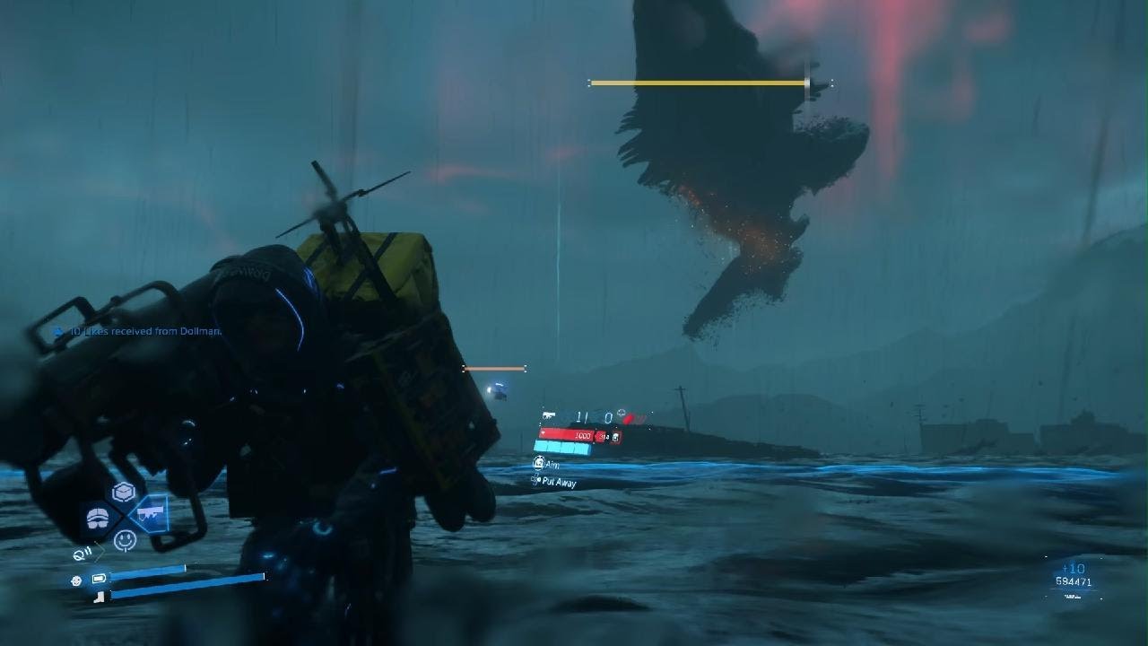 DEATH STRANDING 2: Giant BT Boss Fight - YouTube