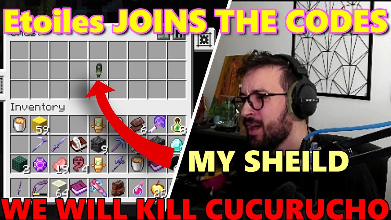 Etoiles Join the codes to KILL CUCURUCHO on QSMP Minecraft - YouTube