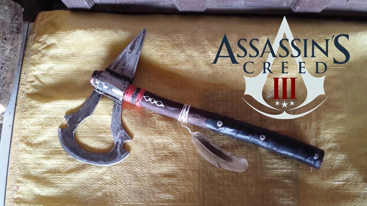 Cómo hacer el Tomahawk de Connor (Assassin's Creed 3)- How to make the ...