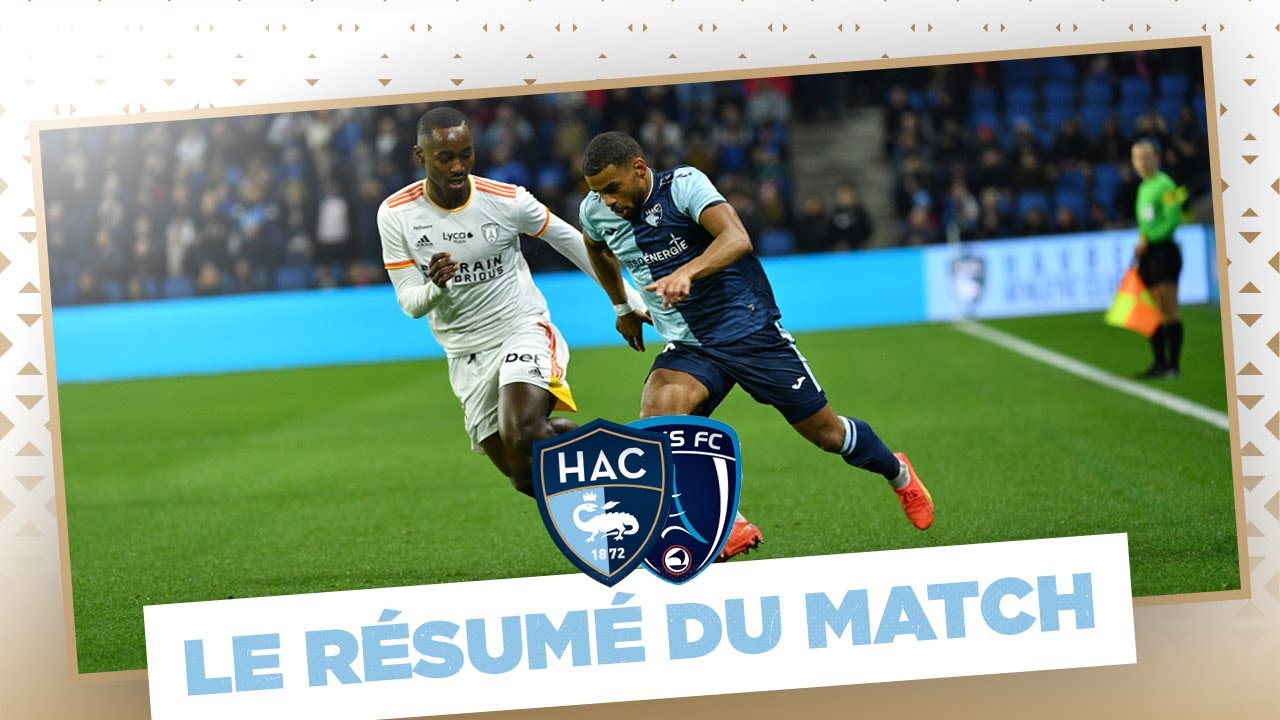 🎥 HAC - Paris FC (0-0) : le résumé du match - YouTube