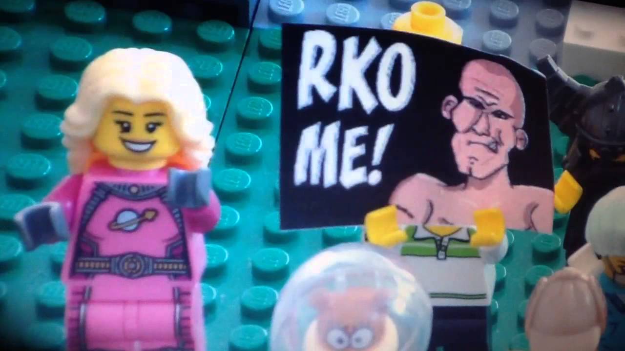 John Cena VS Randy Orton (Lego Version) - YouTube