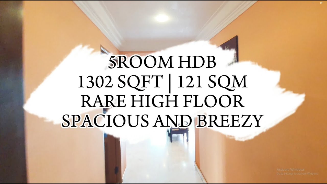 (For Sale) 605 Senja Rd 5Room HDB 1302sqft | 121sqm - YouTube