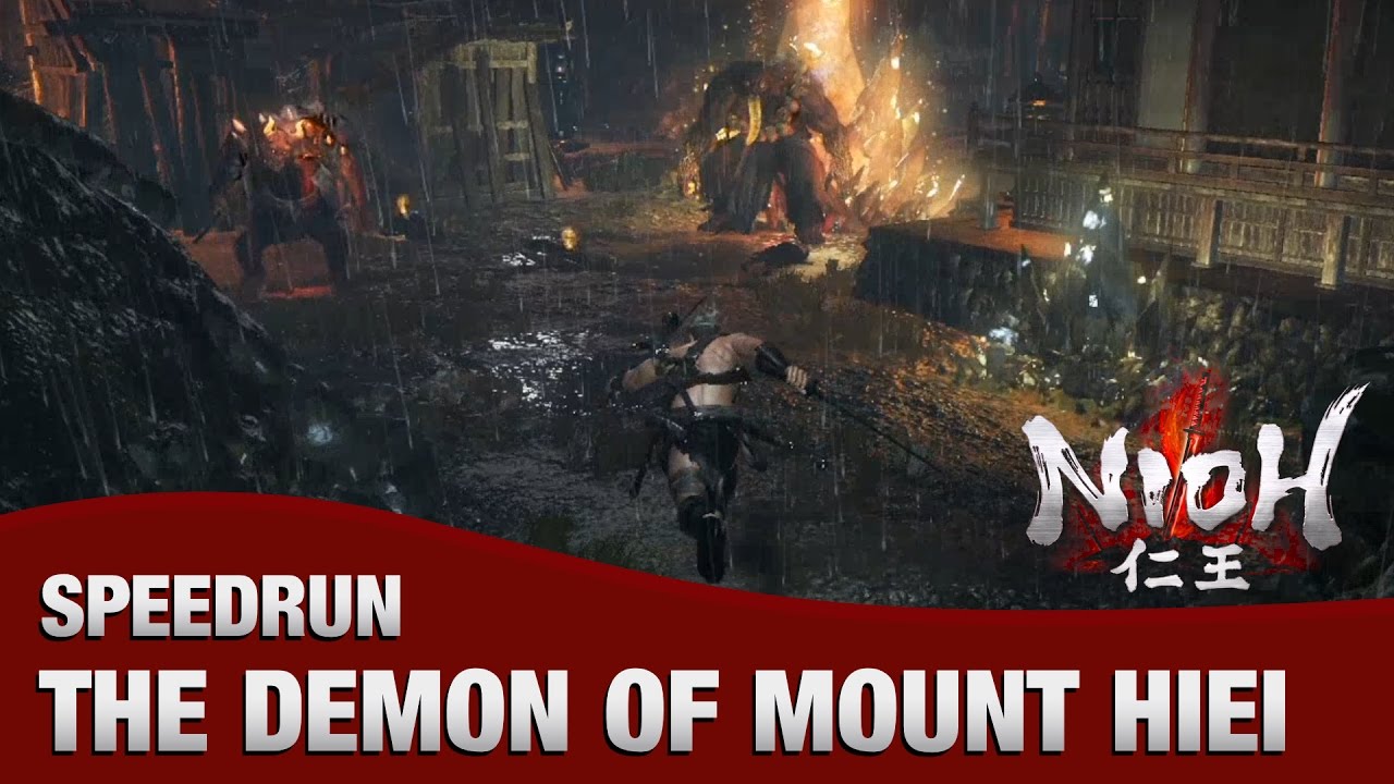 Nioh - The Demon of Mount Hiei NG+ Speedrun (01:14) - YouTube
