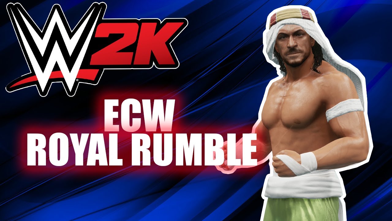 ECW ROYAL RUMBLE WWE 2K SIMULATION - YouTube