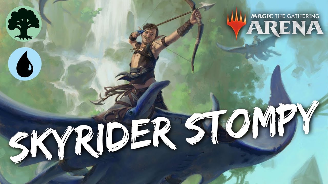 Skyrider Stompy [MTG Arena] | Simic Flying Ghaltas Deck in GRN Standard ...