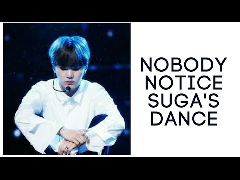 (UNBELIEVABLE) Nobody Notice BTS Suga Beautiful Dancing