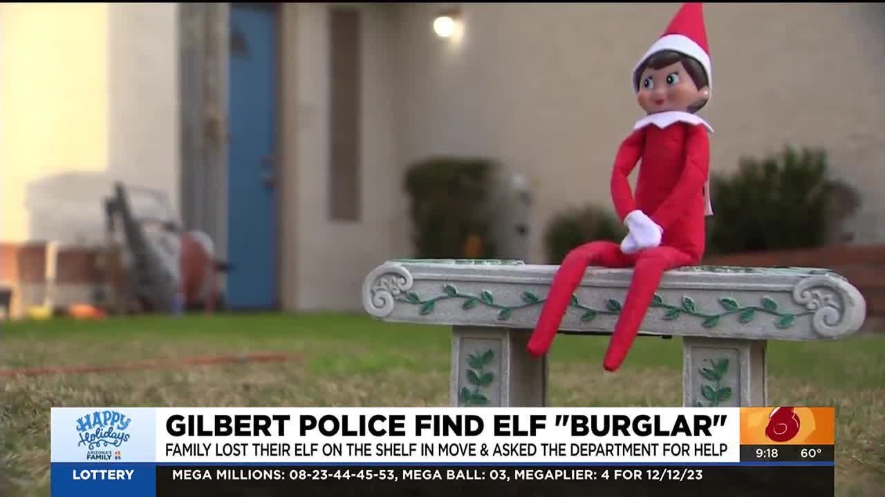 Gilbert police help find girl's missing Elf on the Shelf - YouTube