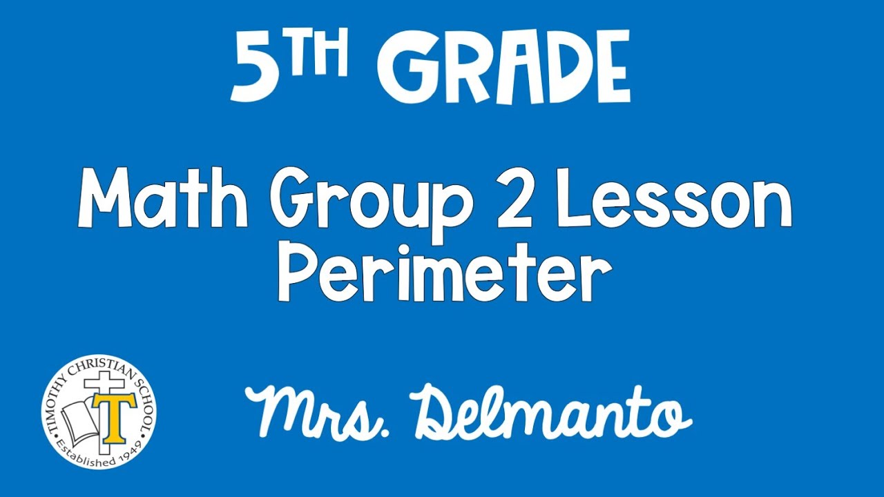 Math Group 2 Video- Perimeter - YouTube