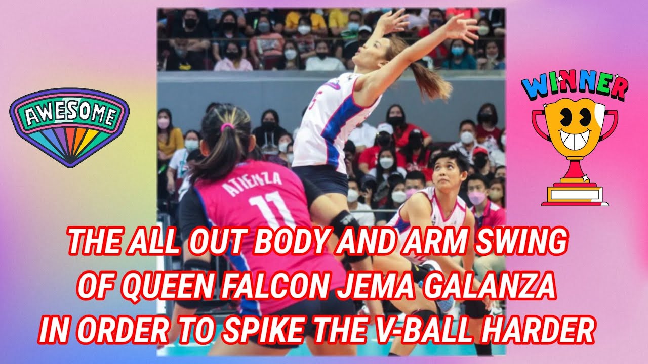 THE ALL OUT BODY & ARM SWING OF QUEEN FALCON JEMA GALANZA IN ORDER TO ...