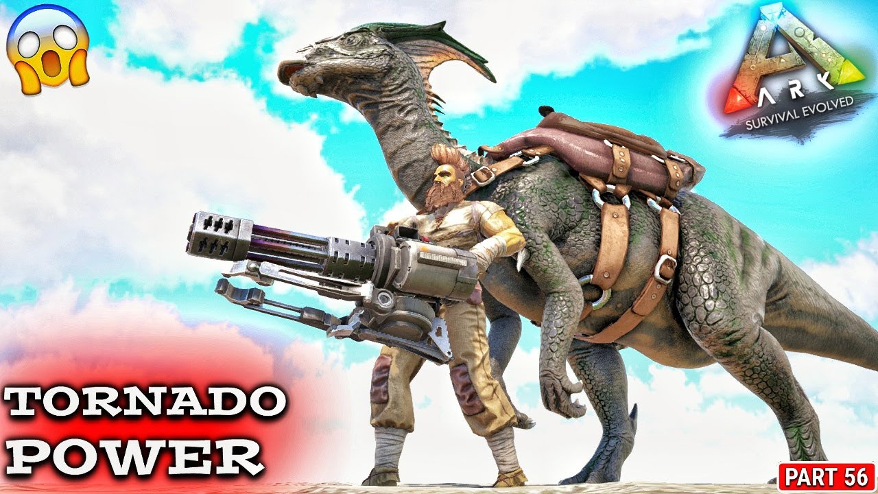 Deadly Beta Tornado Parasaur Taming 🔥🔥 : ARK MEGA Modded : ARK Survival ...