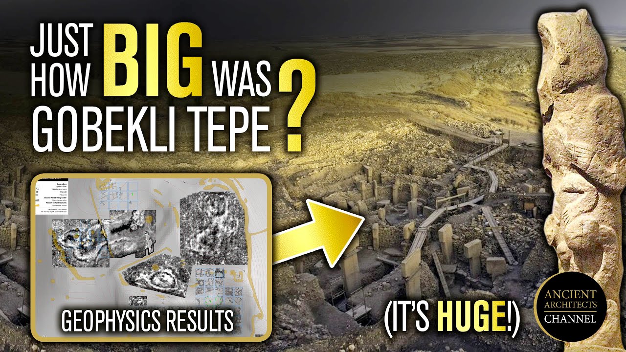 Göbekli Tepe IS HUGE! Geophysics shows 200 Pillars & 20 Enclosures ...