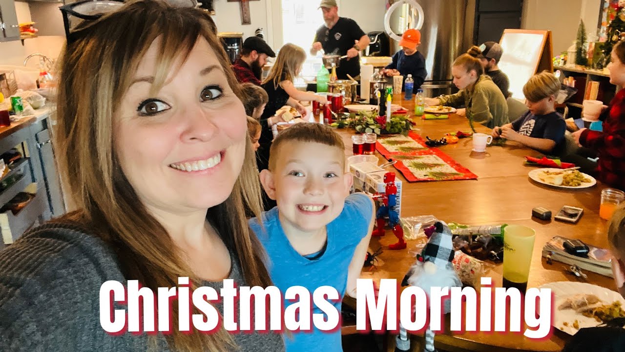 Christmas Morning Opening Presents 🎁 | What My Kids Got For Christmas ...