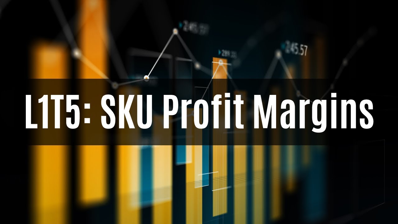 L1T5: SKU Profit Margins - YouTube