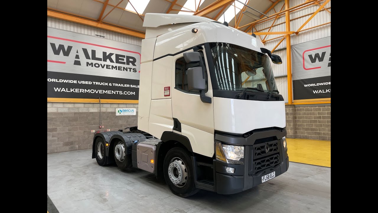 SOLD: RENAULT T460 COMFORT *EURO 6* 6X2 TRACTOR UNIT – 2018 – FL68 ELC ...