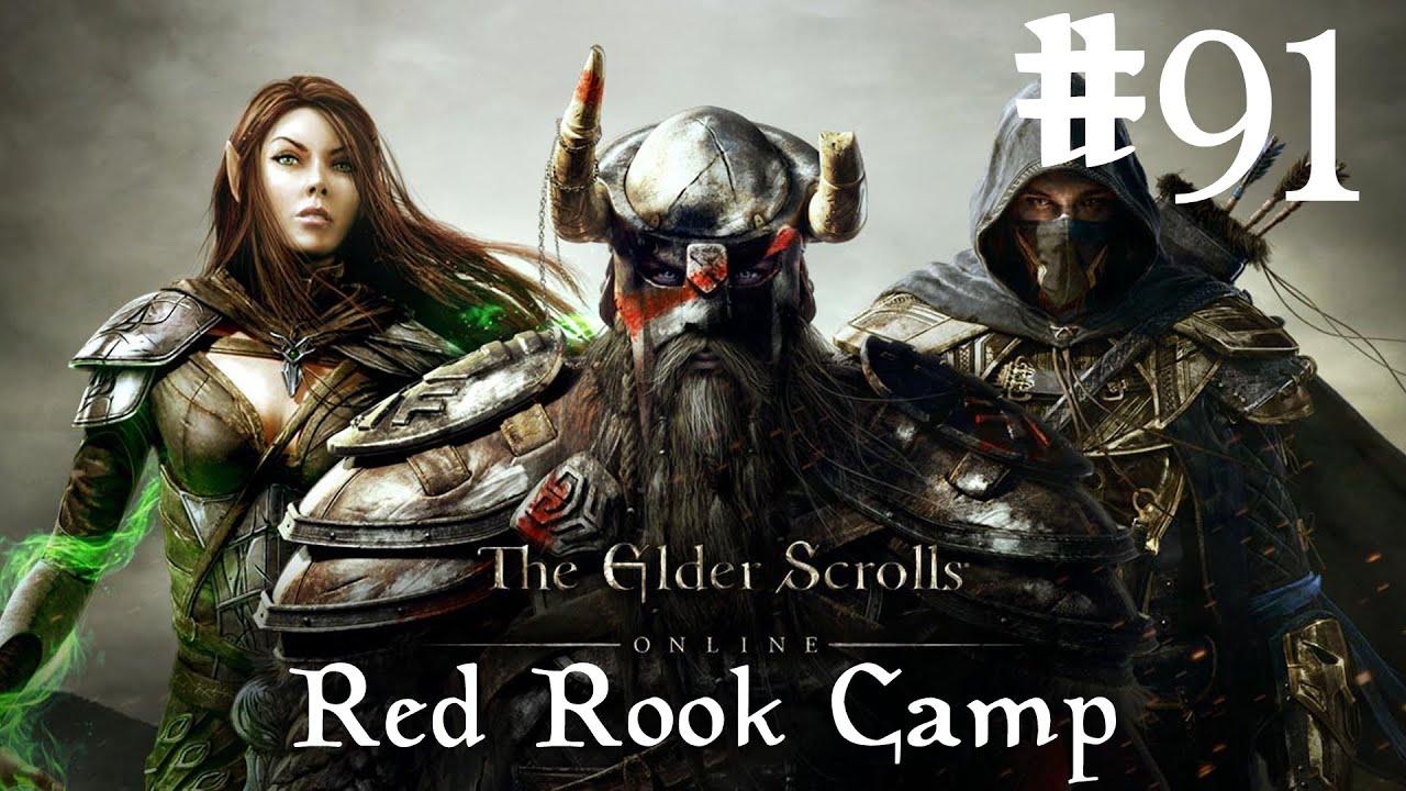 The Elder Scrolls Online Walkthrough Part 91 - Red Rook Camp (No ...