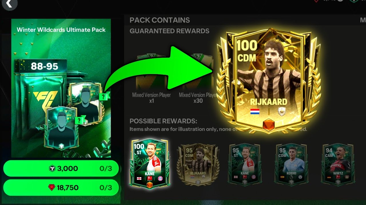 I Opened Every Winter Wildcard Packs + Captains Ultra Packs - YouTube