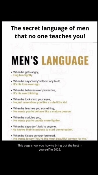 "The Secret Language of Men" #trending #viralvideo #motivation #shorts ...