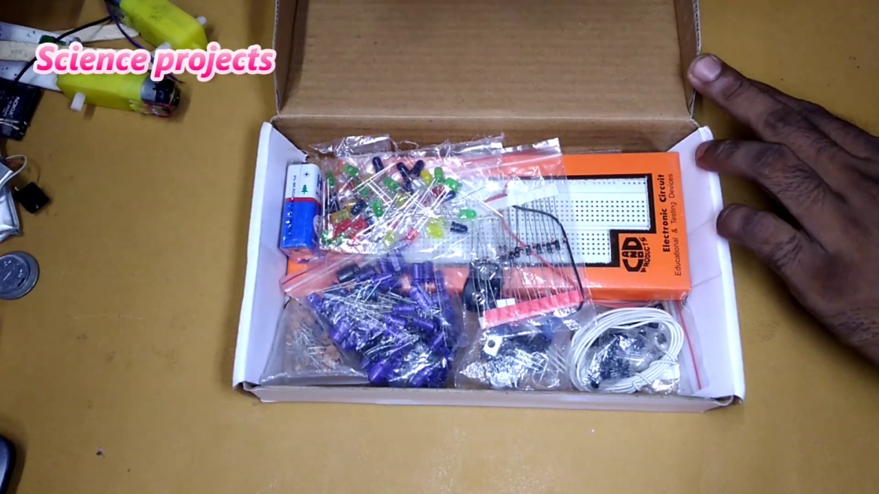 Electronic hobby kits, electronics component, Breadboard, Capacitor ...