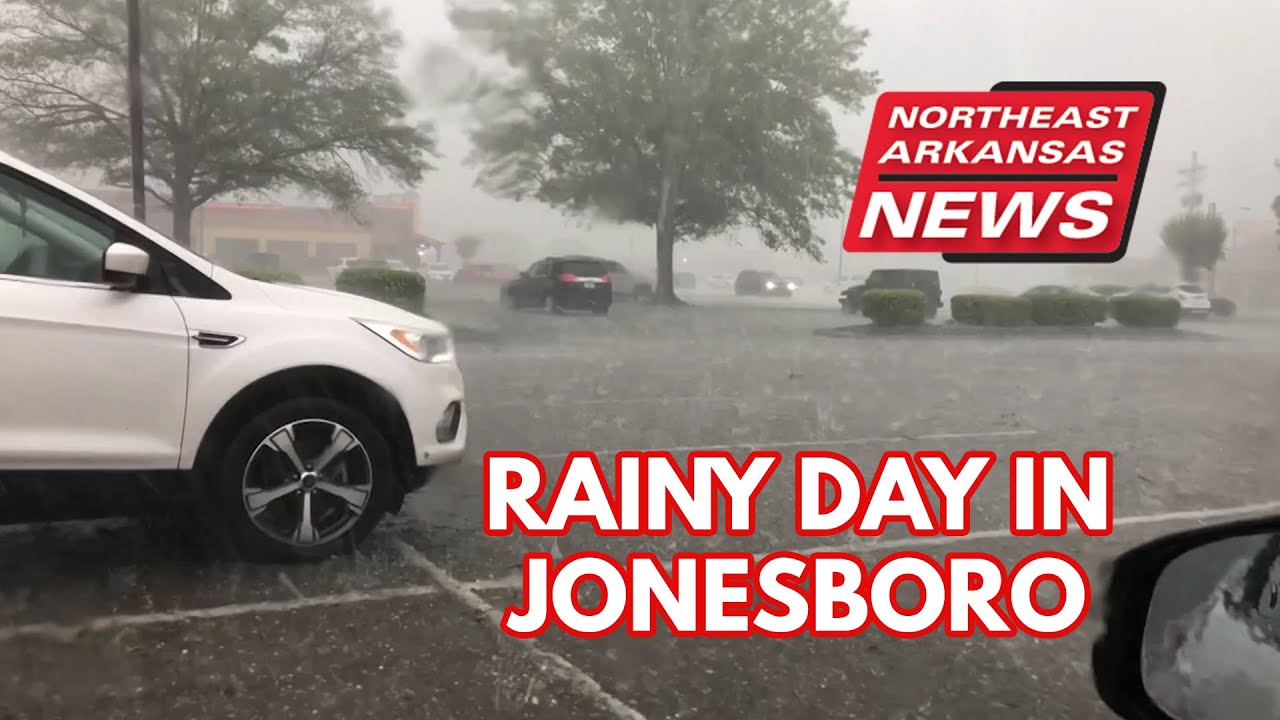 Severe weather leaves damage, power outages in Jonesboro - YouTube