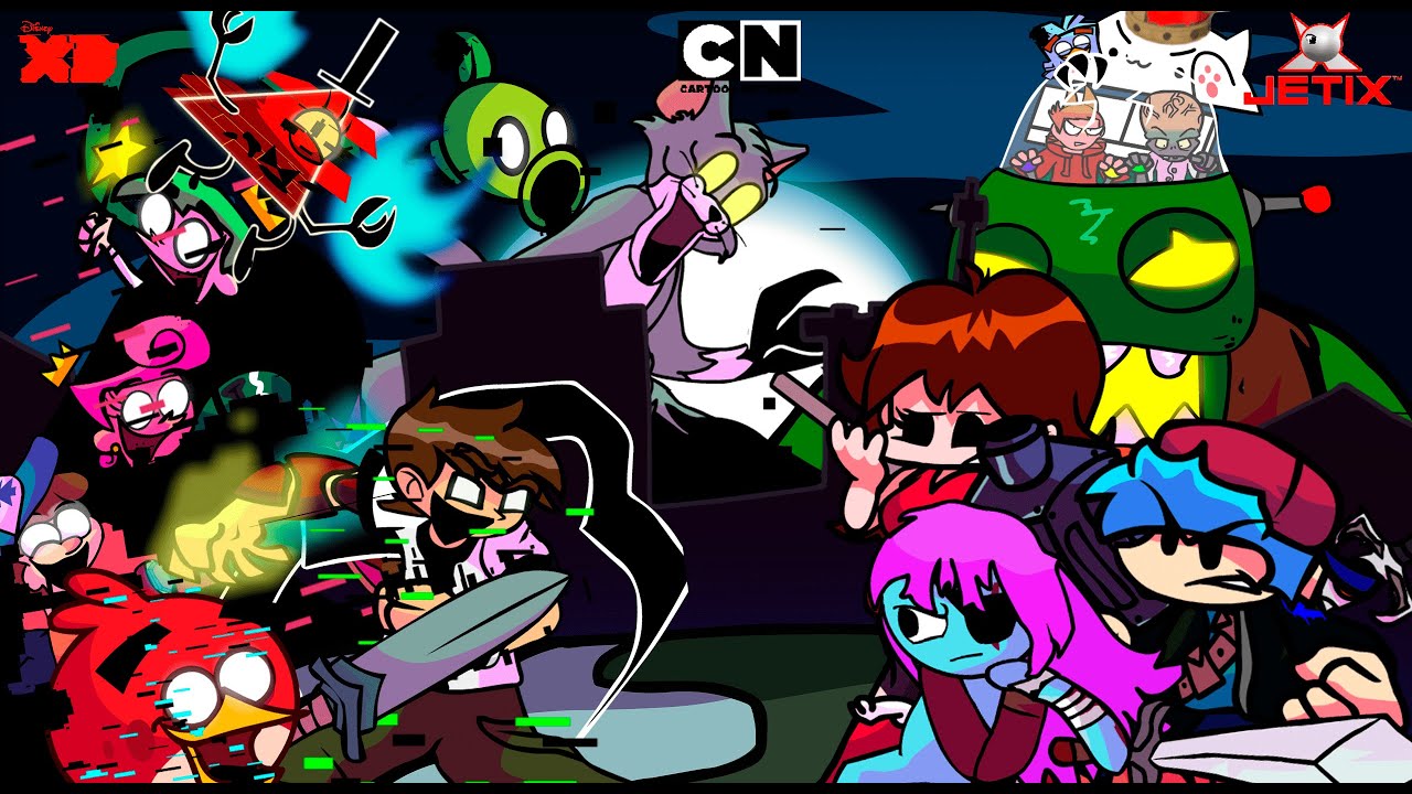 FNF MOD: Vs Glitched Legends (By Dusttoybonnie) - YouTube
