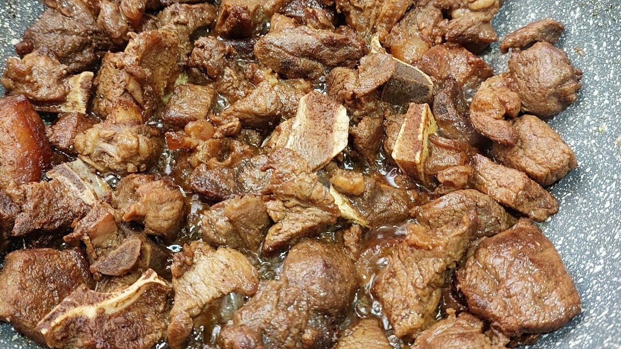 مقلقل اللحم مع الرز المندي Mugalgal meat with mandi rice - YouTube