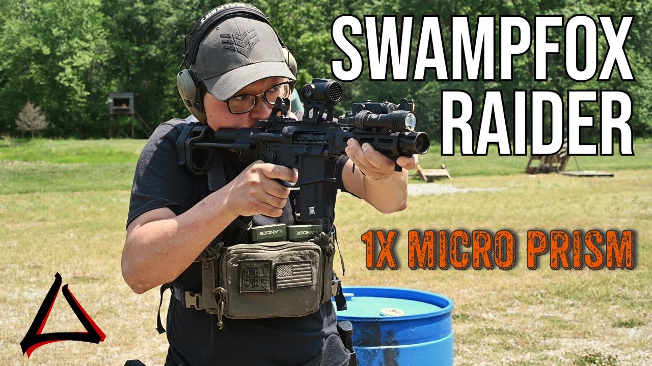 *NEW* 1X Micro Prism | Swampfox Optics Raider - YouTube