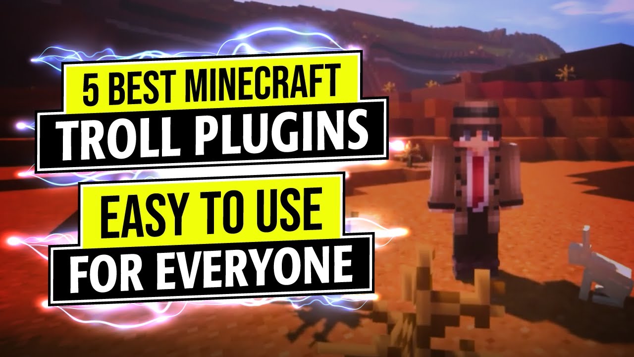 5 Best Minecraft Troll Plugins ⚒️ Become the #1 Troll in the Game - YouTube