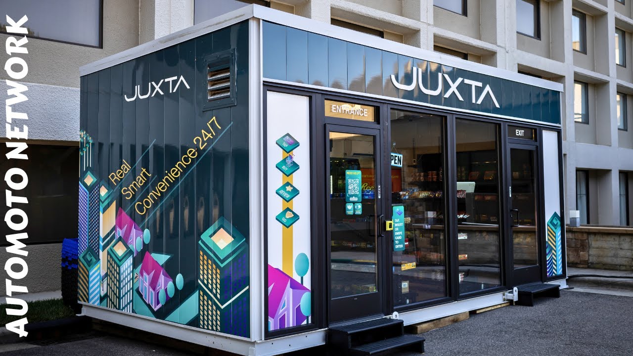 Revolutionizing Retail with JUXTA Nomad: Autonomous Micro Convenience Stores - YouTube
