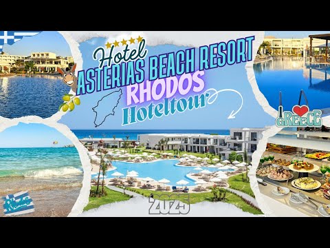 Hotel Asterias Beach Resort | Rhodos | Hoteltour | Tour | Greece | Vlog | Rundgang XXL | DJI | 2025