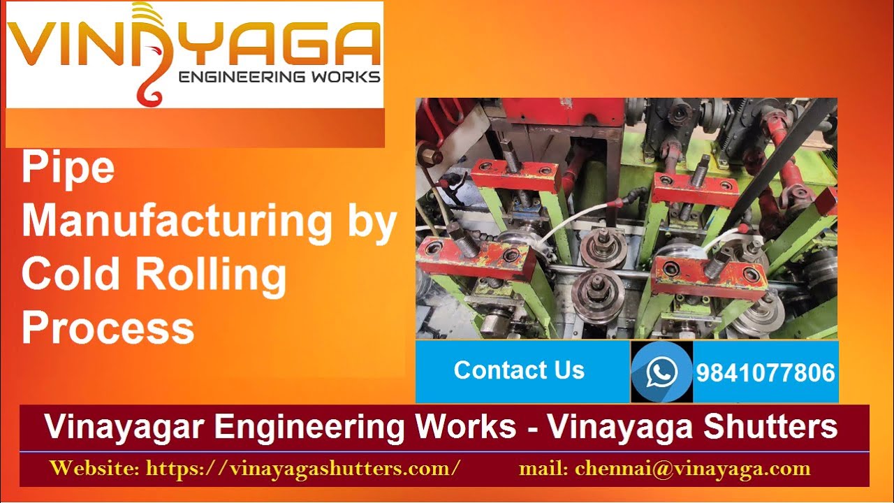 Pipe Manufacturing by Cold Rolling Process - YouTube